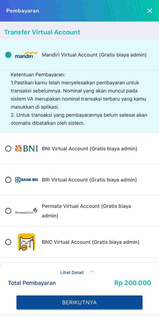 Tutorial Pembayaran Transaksi via Virtual Account di tanamduit